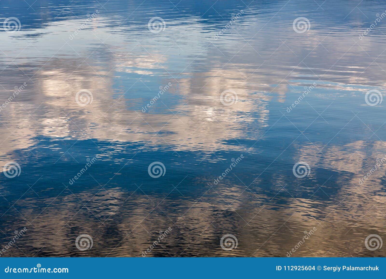 Lake Water Reflecting the Sky Stock Photo - Image of horizontal, ripple ...