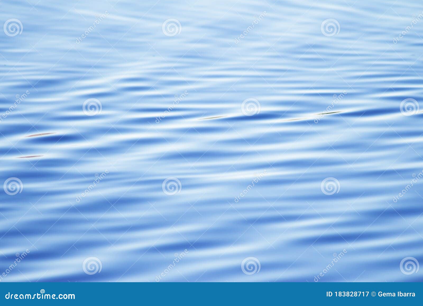 Lake Water with Ripples Produced by Wind Stock Image - Image of ...