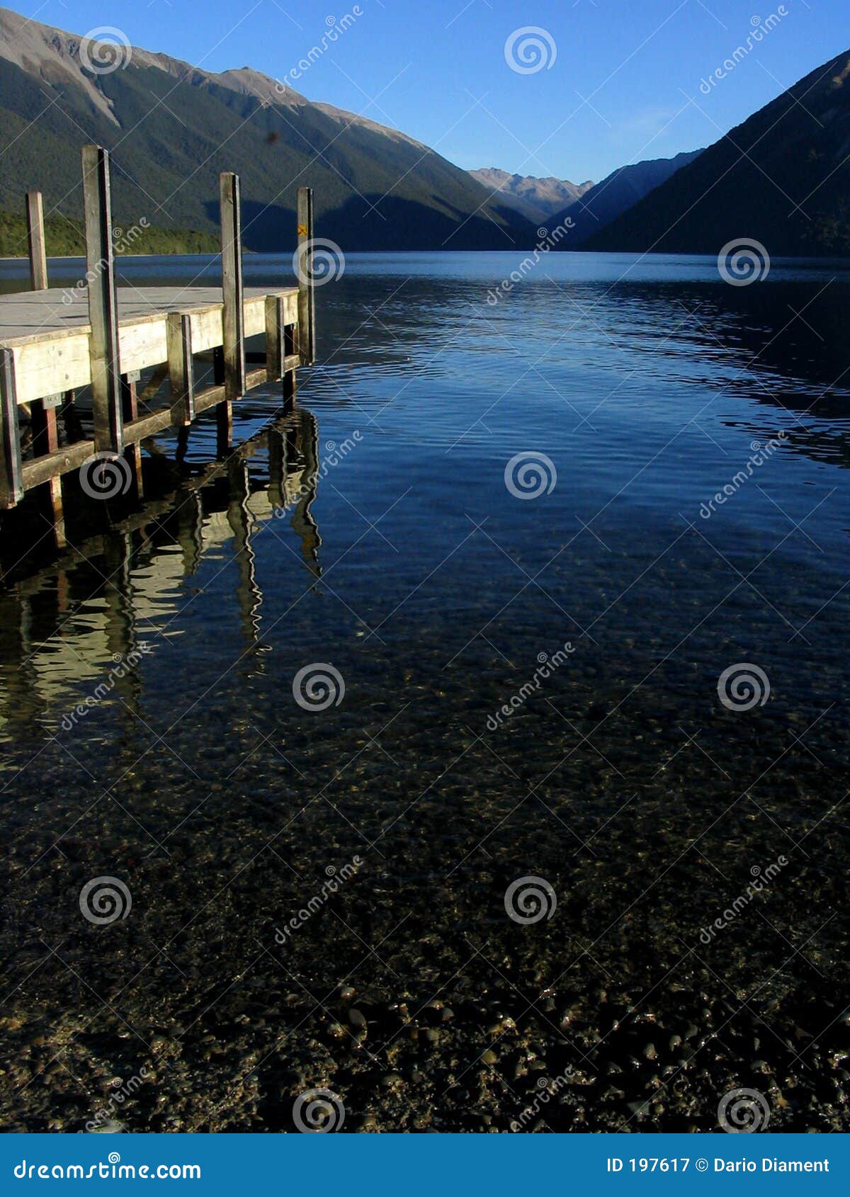 Lake Wharf Picture. Image: 197617