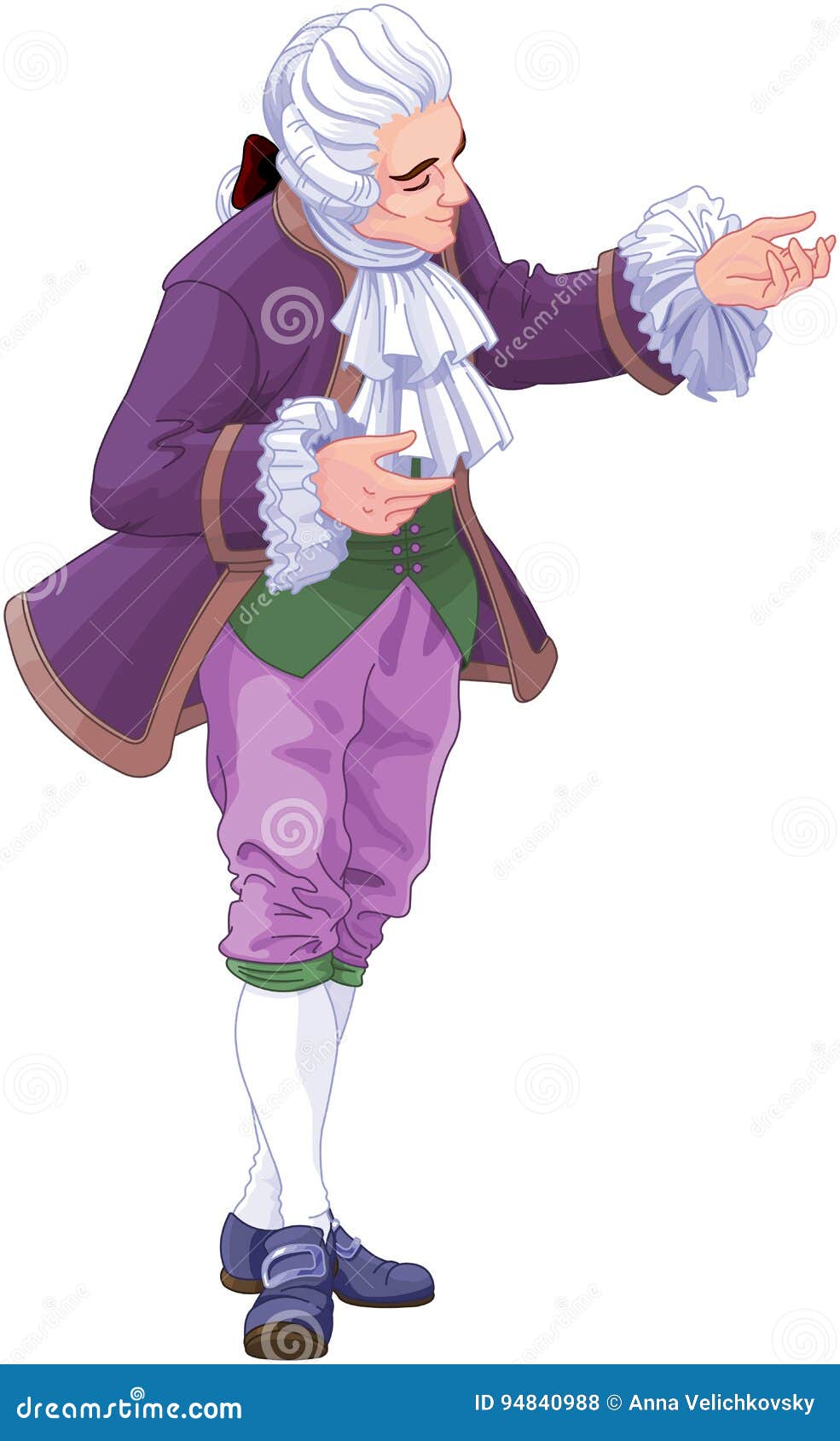 Lakei vector illustratie. Illustration of sprookje, illustratie - 94840988