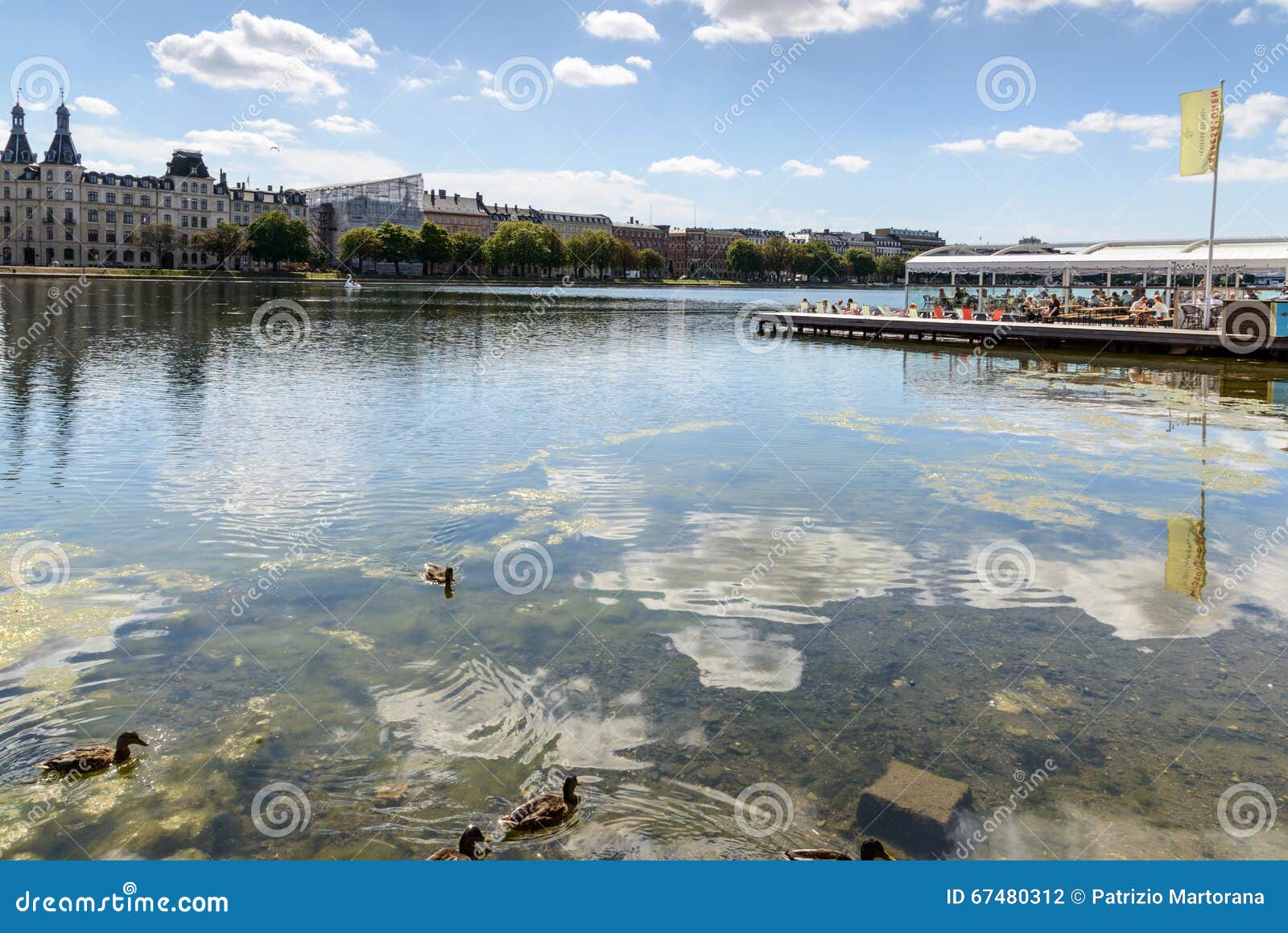 The Lakes, Copenhagen editorial photography. Image of urban - 67480312