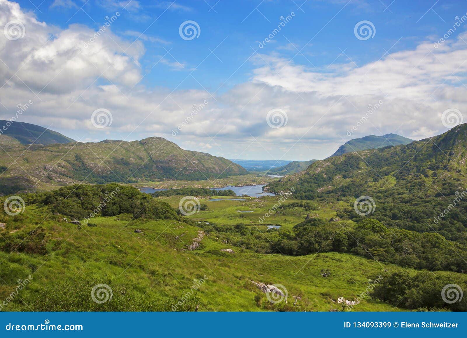 The Lakes of Killarney stock image. Image of green, mountains - 134093399