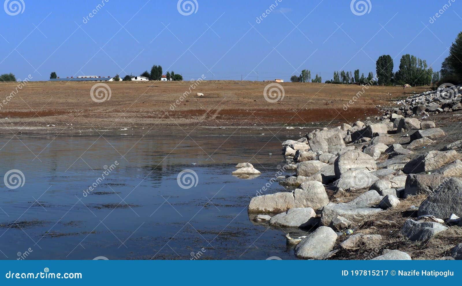 Lakes with Reduced Water Levels in Summer, Global Warming and Drought ...