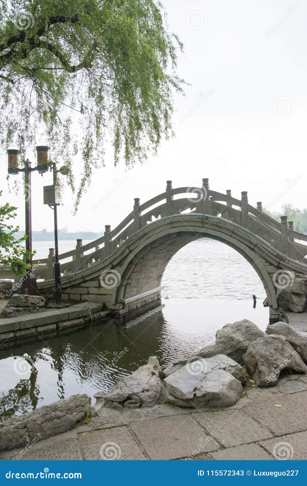 An Ancient Small Stone Bridge Stock Image - Image of nature, materials ...