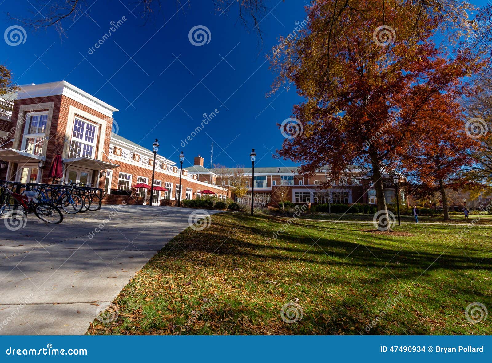 Lakeside Dining Hall editorial stock image. Image of green - 47490934