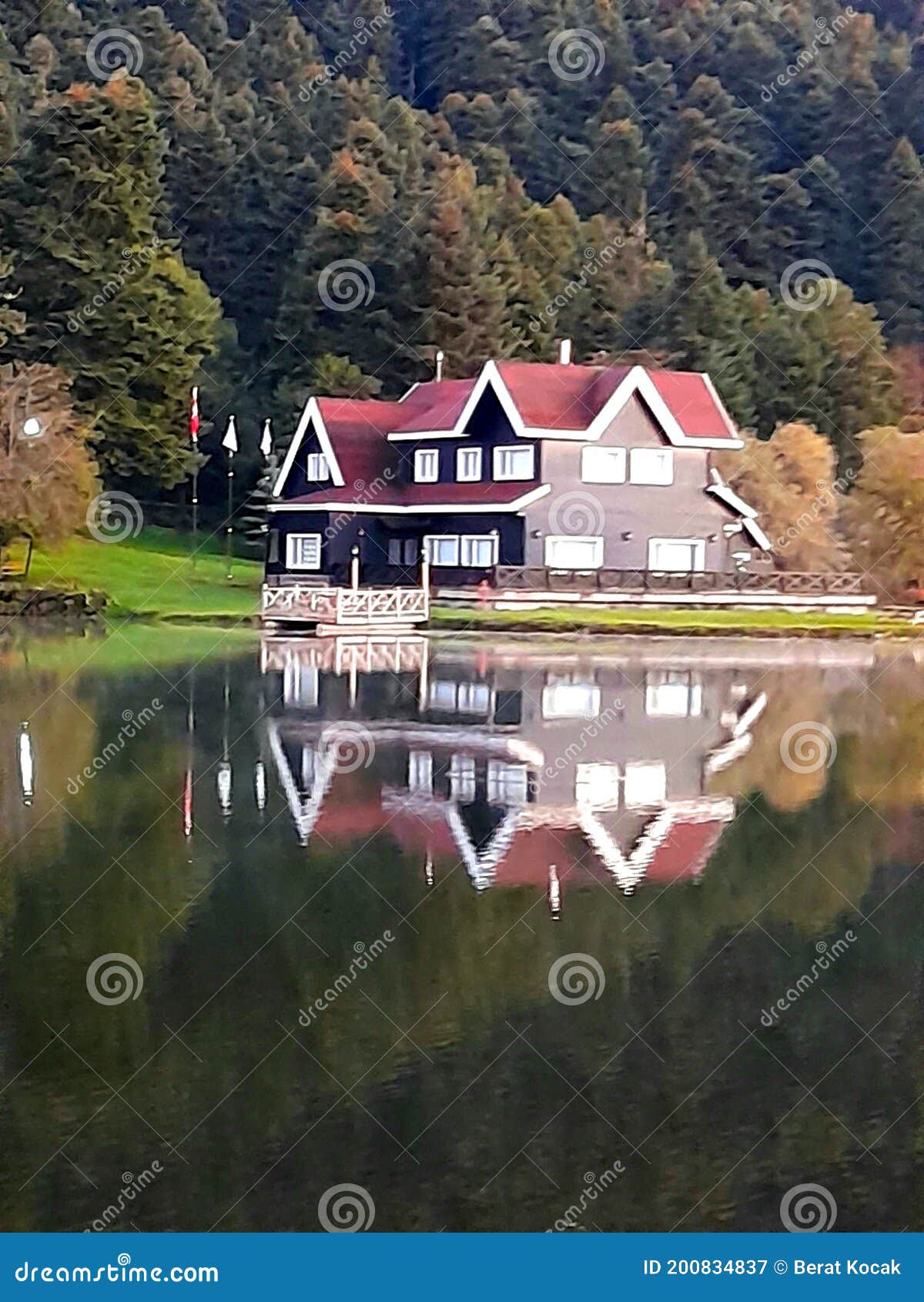 Lakeside house stock image. Image of bestofphoto, housephoto - 200834837