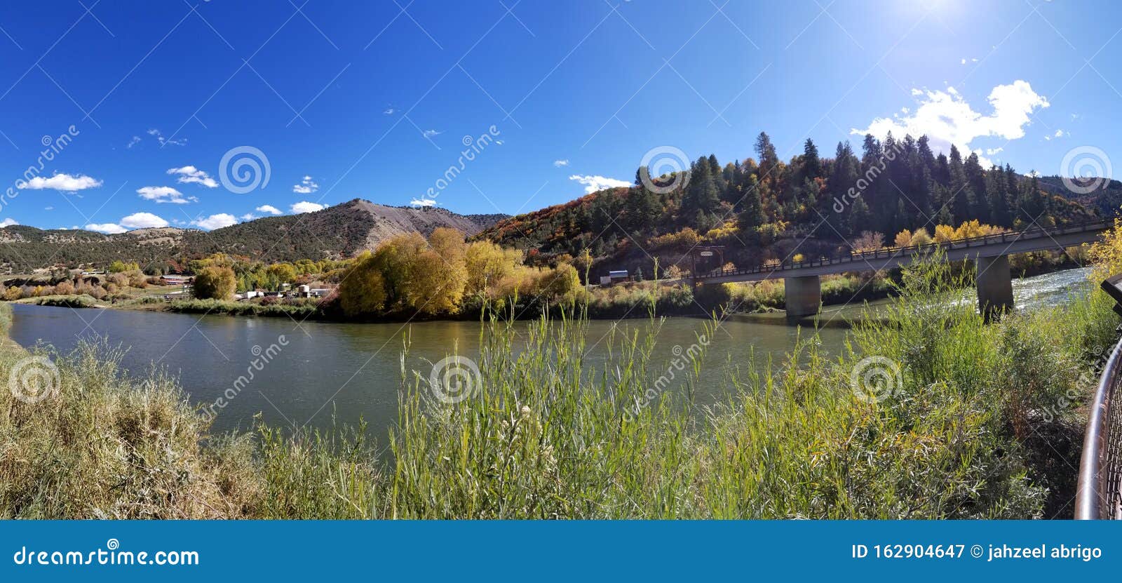 Lakeside stock image. Image of greenery, lakeside, arizona - 162904647