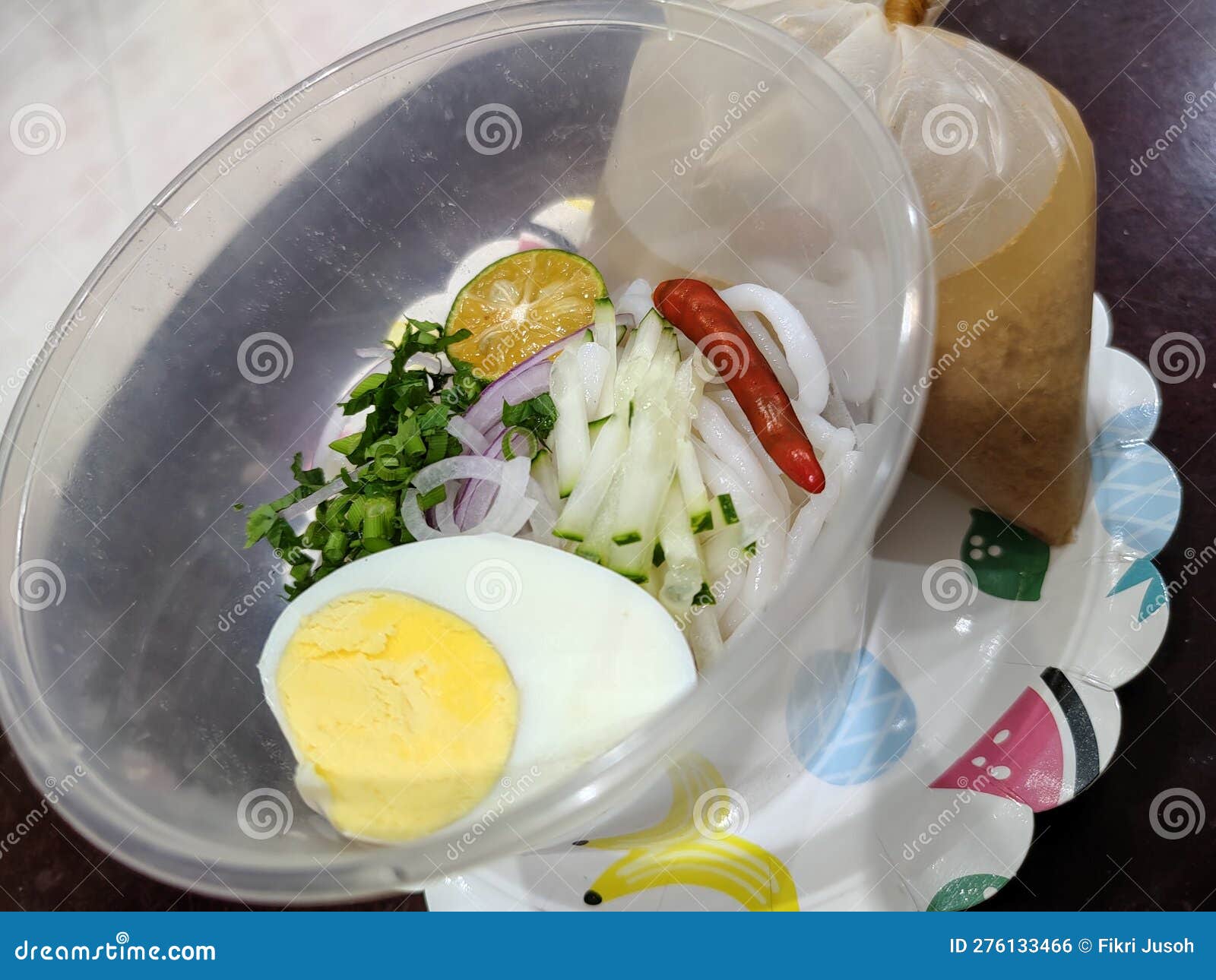 Laksa Utara, Perlis stock photo. Image of breakfast - 276133466