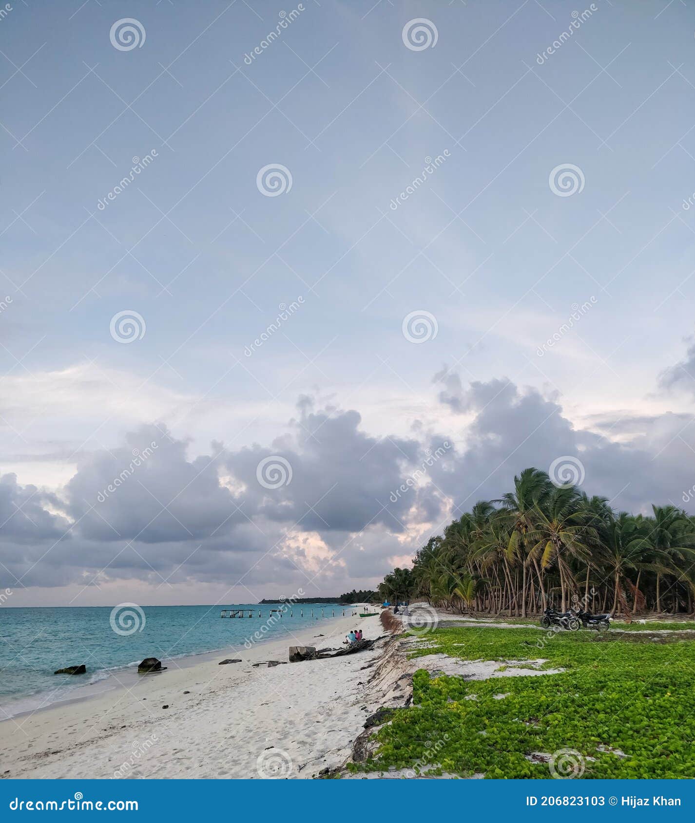 Lakshadweep Agatti Island Beach Editorial Stock Photo - Image of cape ...