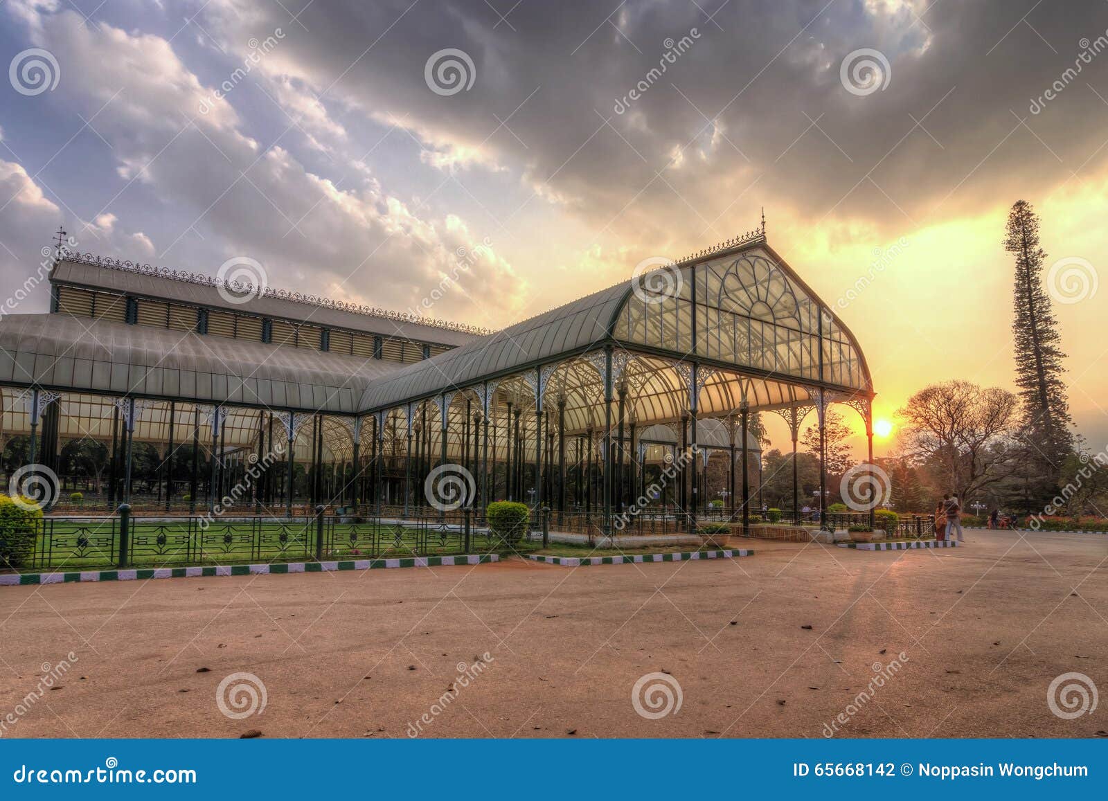 Lalbagh Bangalore stock photo. Image of building, lalbagh - 65668142