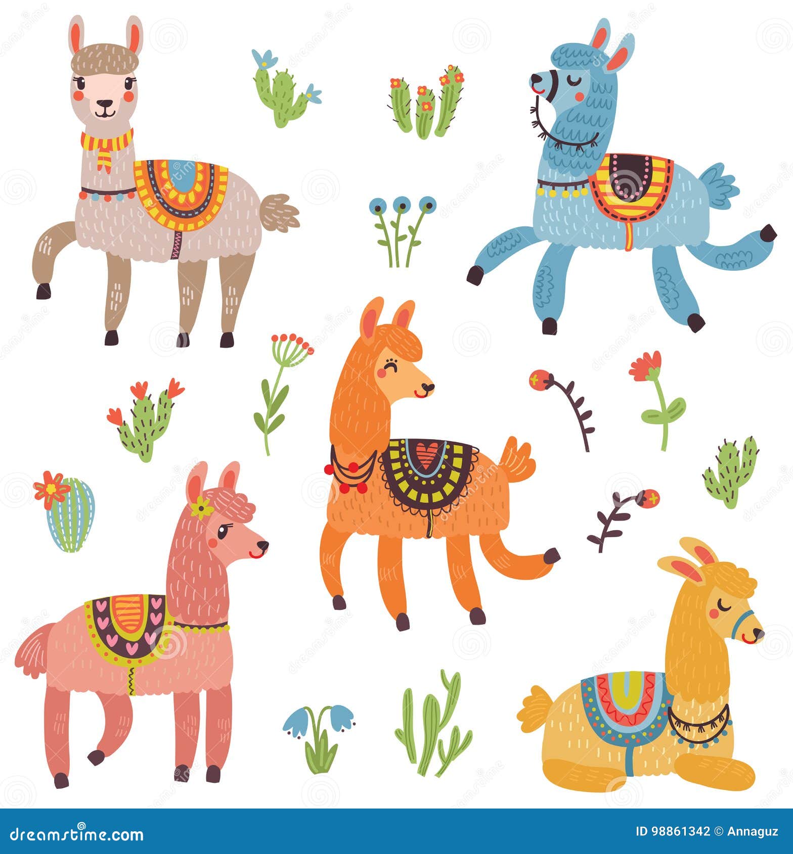 Lama Cartoons, Illustrations & Vector Stock Images - 16315 Pictures to ...