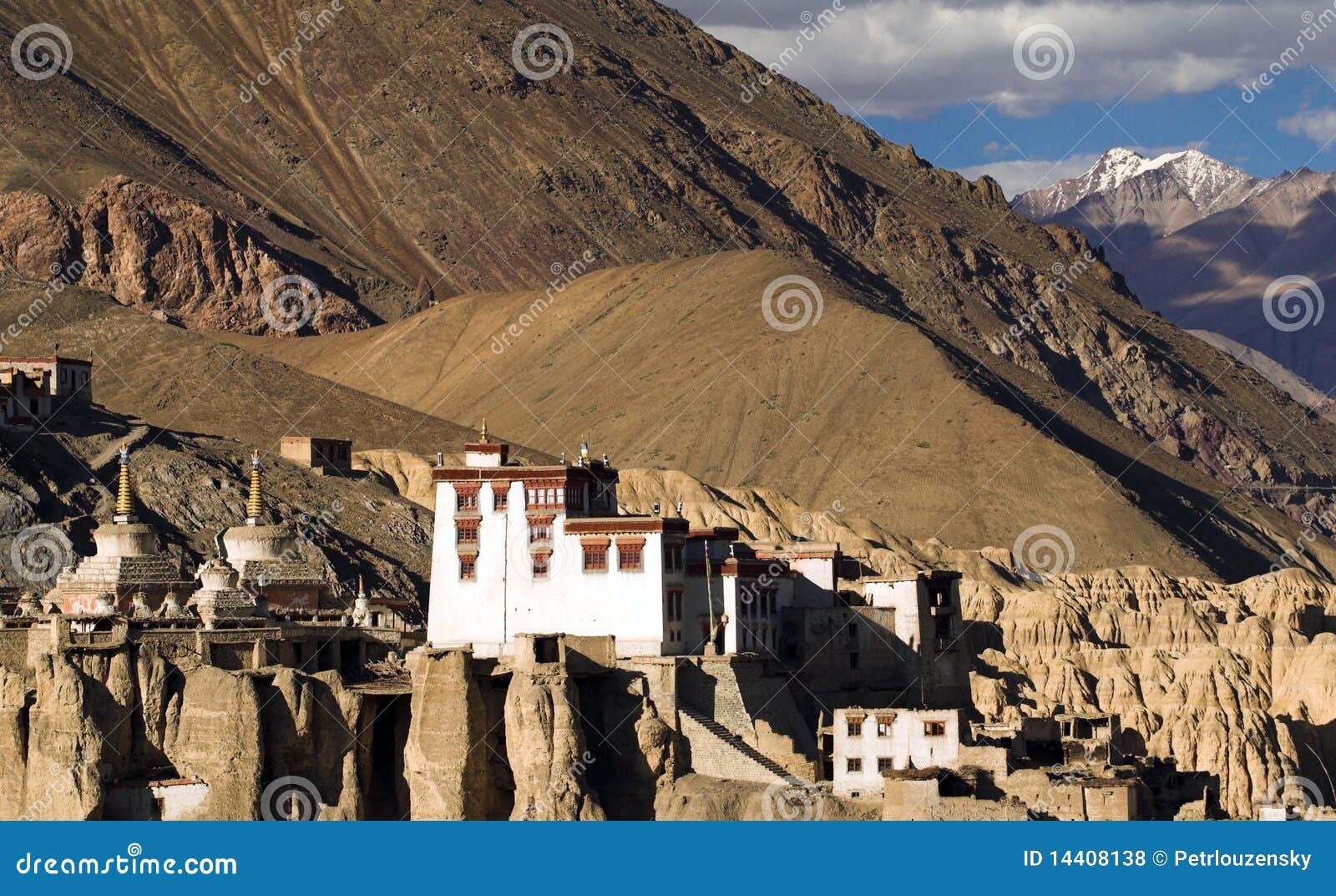 Lamayuru Buddhist Monastery in Ladakh Stock Photo - Image of house ...