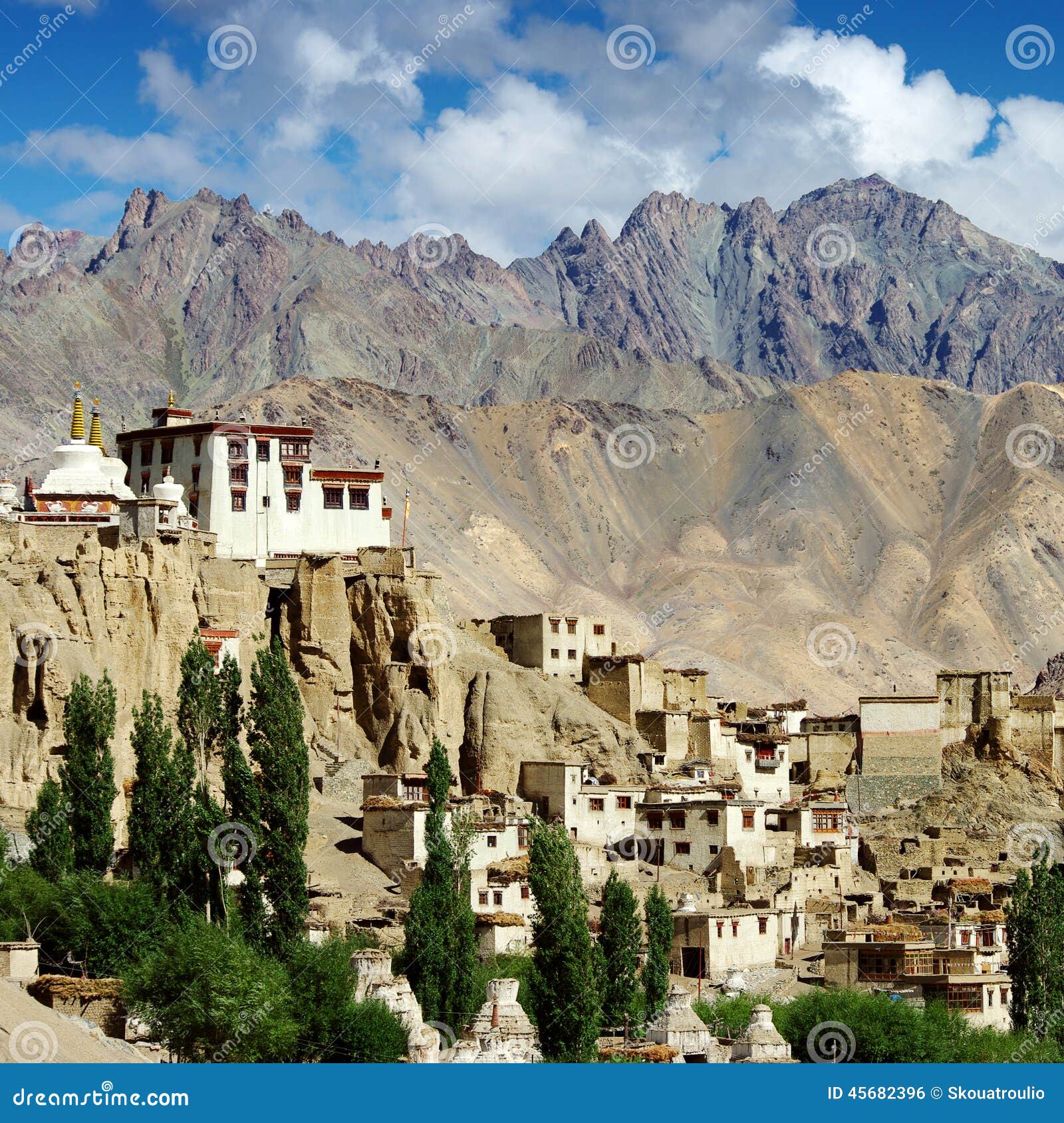 Lamayuru stock photo. Image of lamayuru, spirituality - 45682396