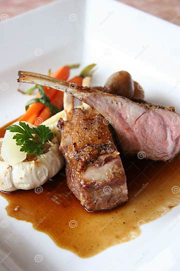 Lamb stock photo. Image of crisp, cuisine, lunch, food - 1003216