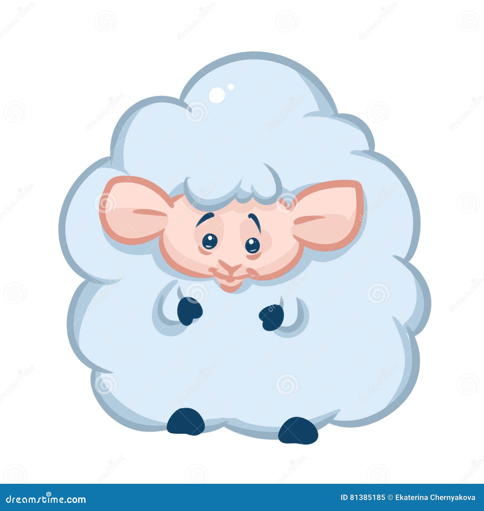 Lamb Cartoon Illustration | CartoonDealer.com #81385185