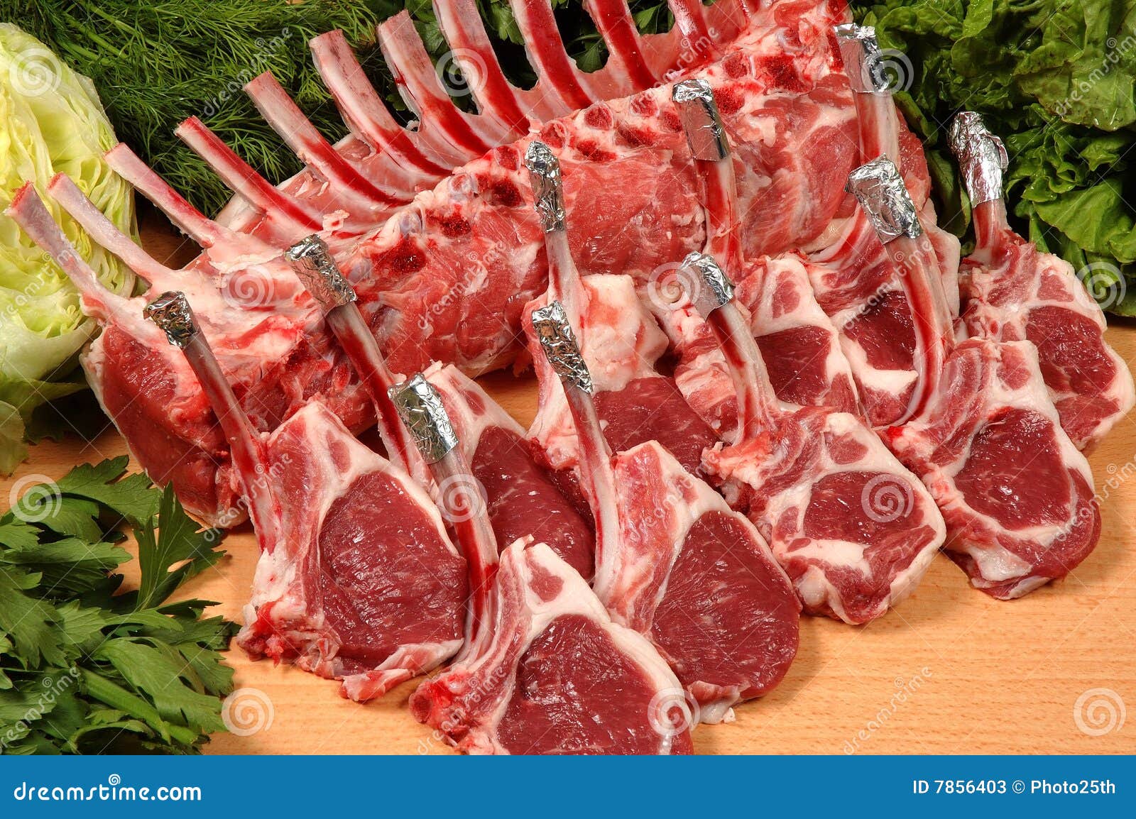 Lamb chops stock image. Image of barbecue, protein, cookery - 7856403