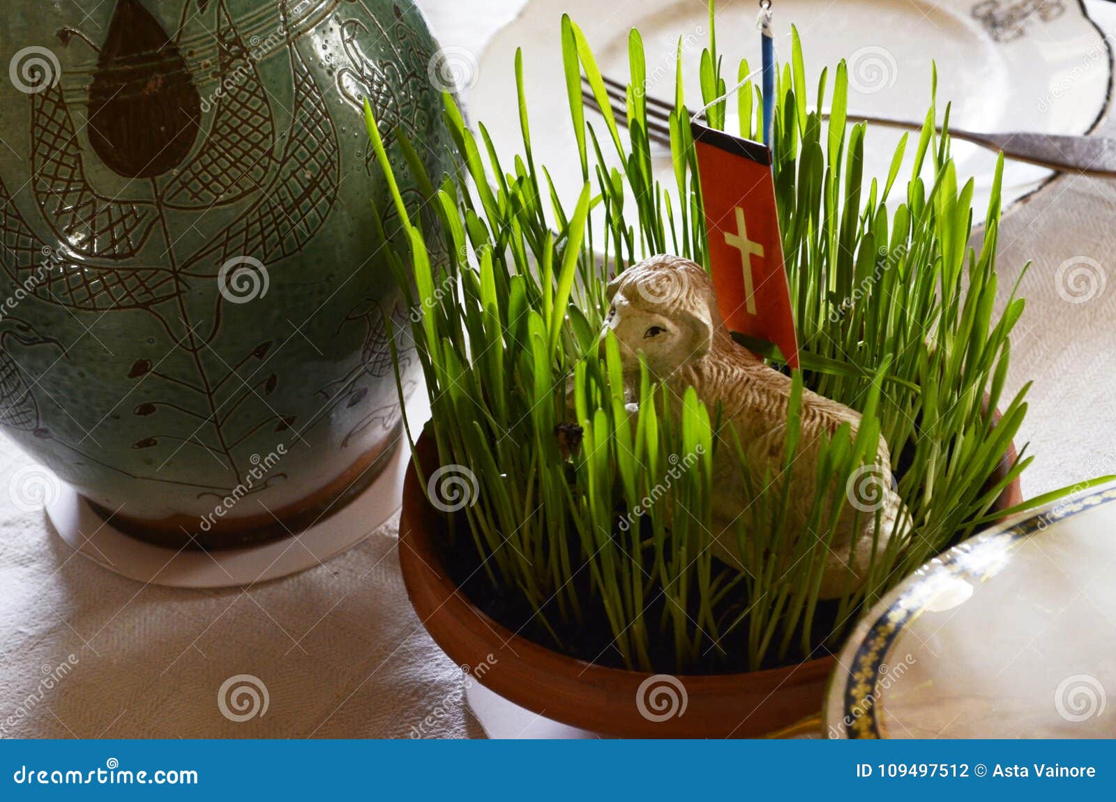Lamb of God stock photo. Image of catholic, christianity - 109497512