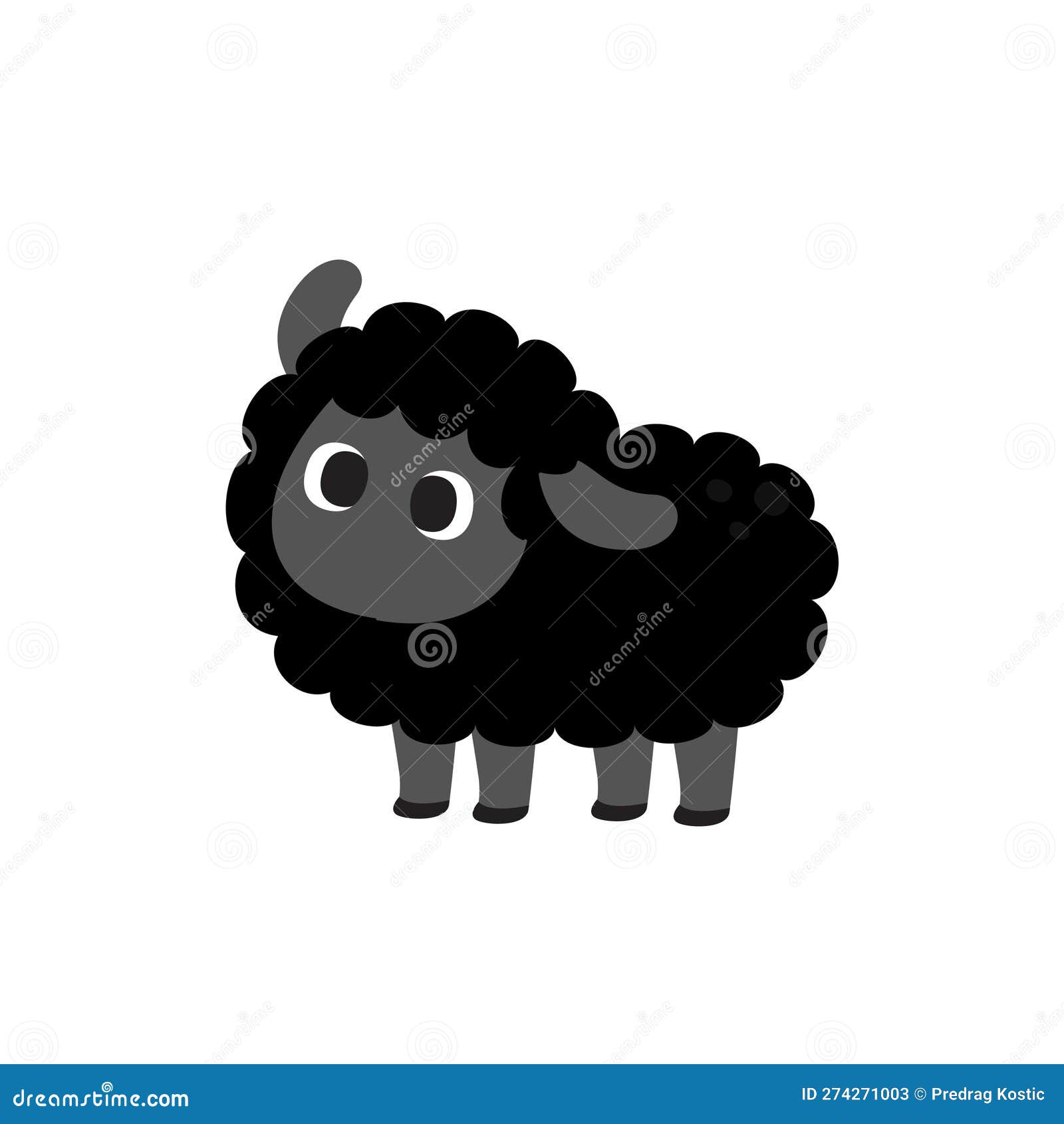 The Lamb Of God Icon Cartoon Vector | CartoonDealer.com #269897419