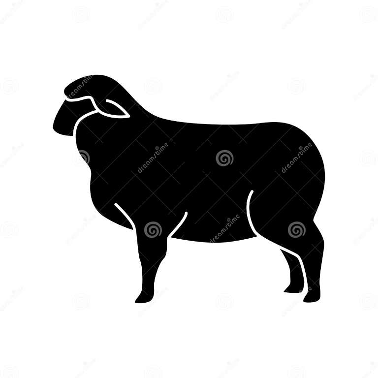 Lamb Icon Vector Design Template Stock Vector - Illustration of ...