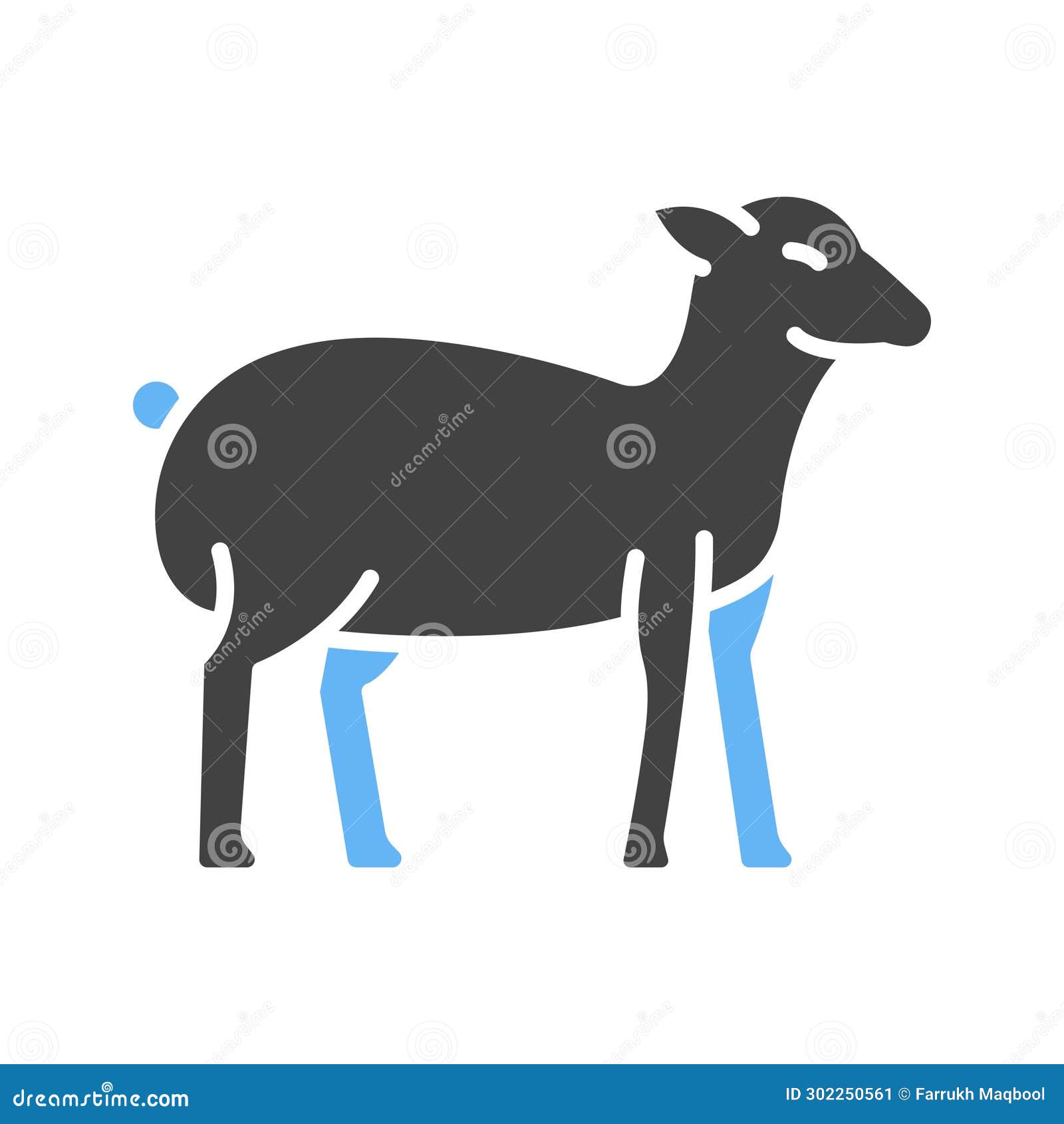 The Lamb Of God Icon And Symbol Vector Illustration | CartoonDealer.com ...
