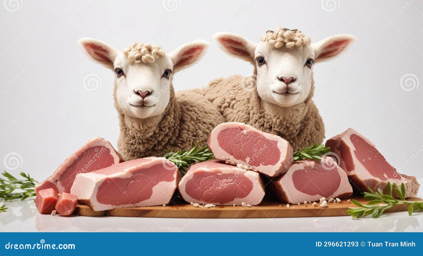 Fresh Lamb meat stock image. Image of pasture, meat - 296621293