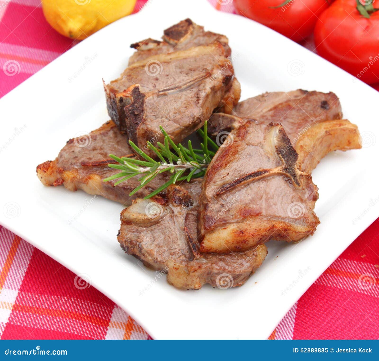 Lamb meat stock image. Image of herbs, steak, buffet - 62888885