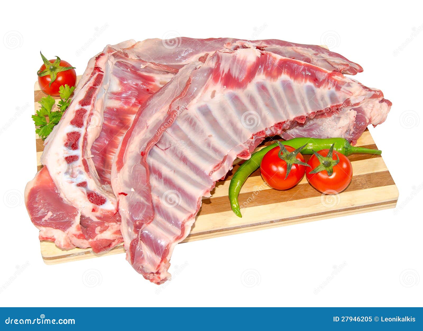 Lamb ribs stock image. Image of blood, meat, restaurant - 27946205