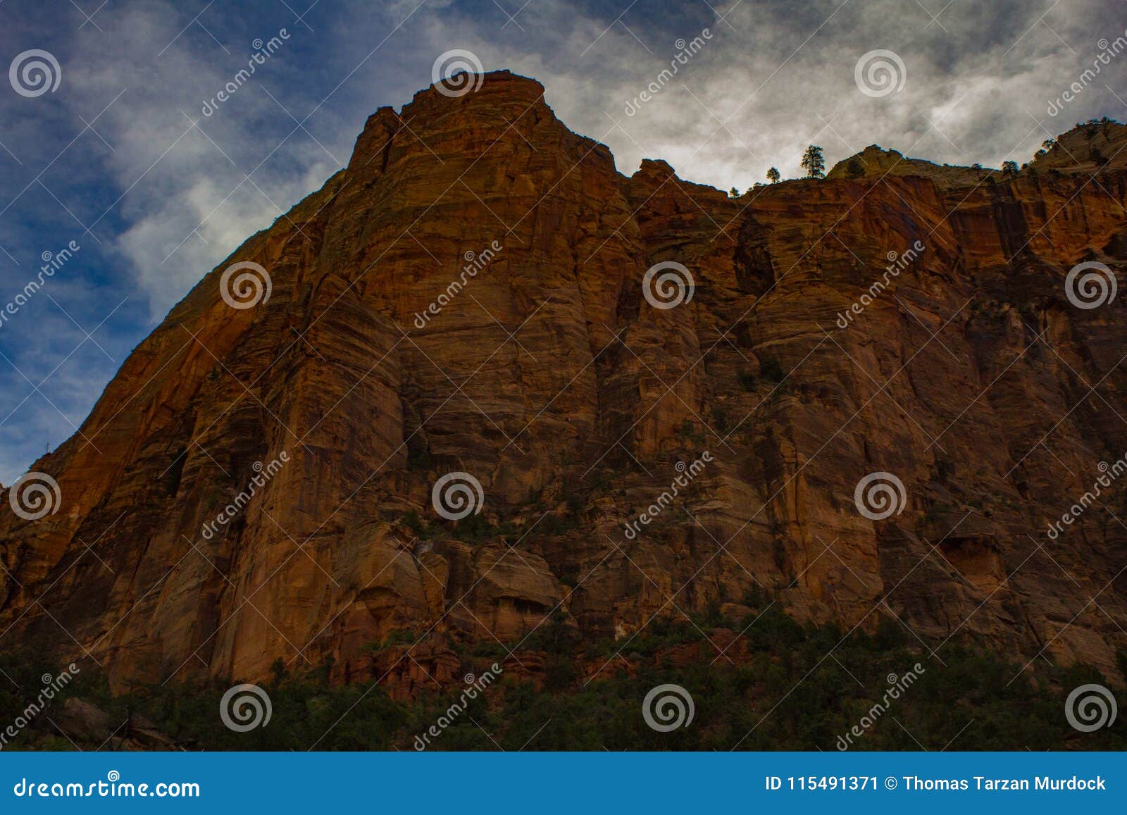 Lamb`s Knoll Landscape and Climbing Trip Stock Image - Image of utah ...