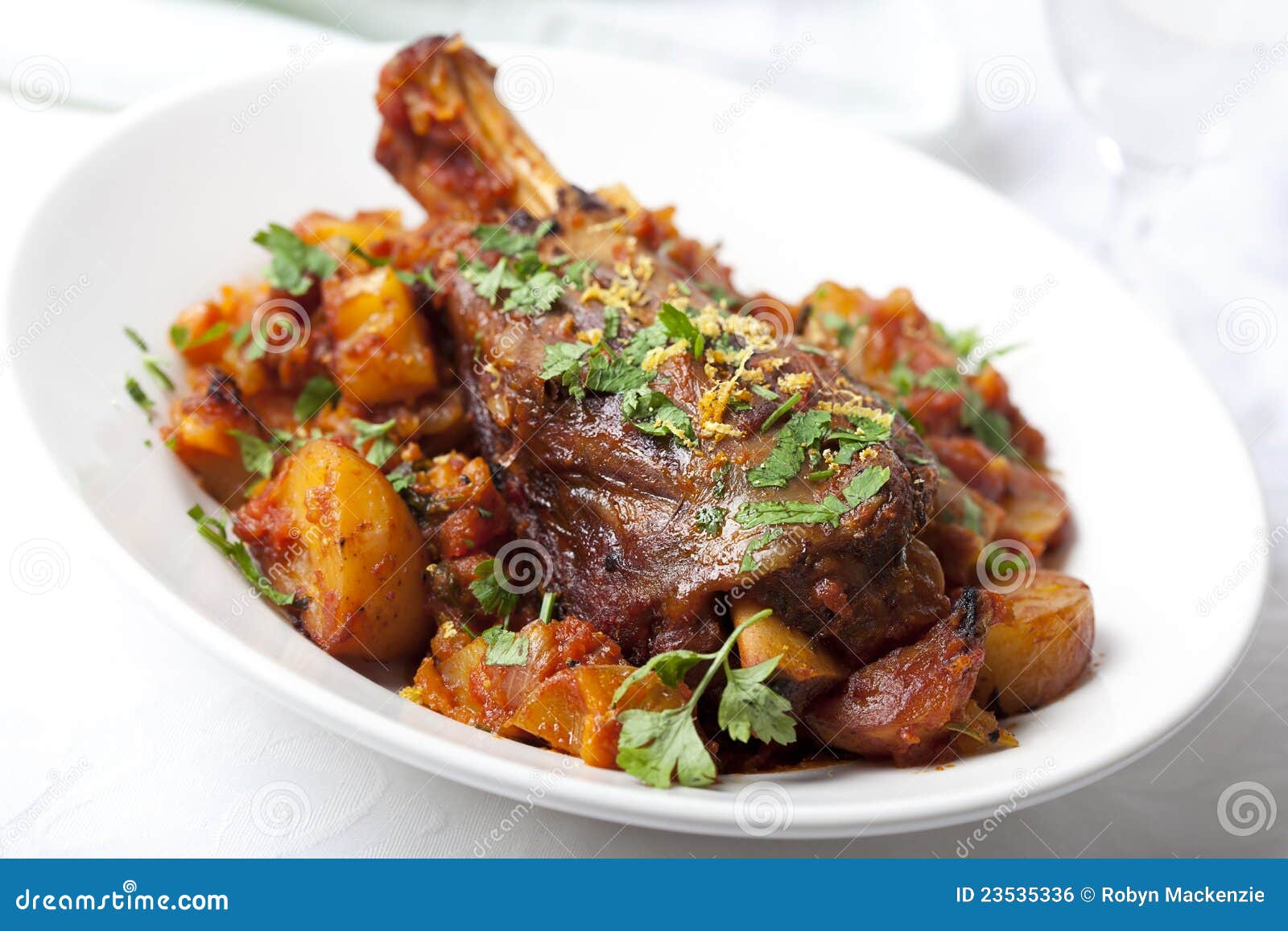 Lamb Shanks stock photo. Image of bone, chop, rind, lemon - 23535336
