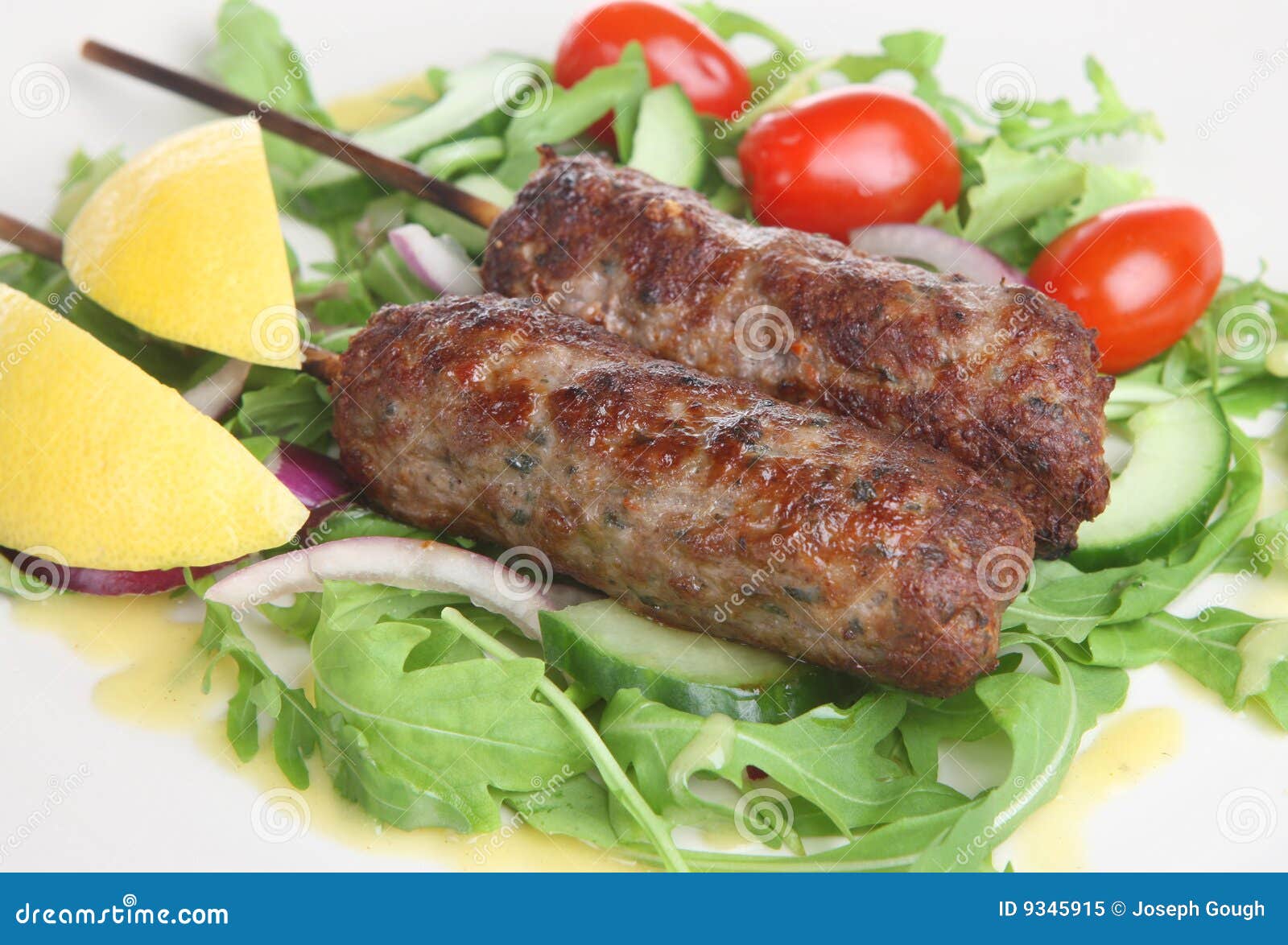 Lamb Shish Kebabs stock image. Image of lamb, tomato, sticks - 9345915