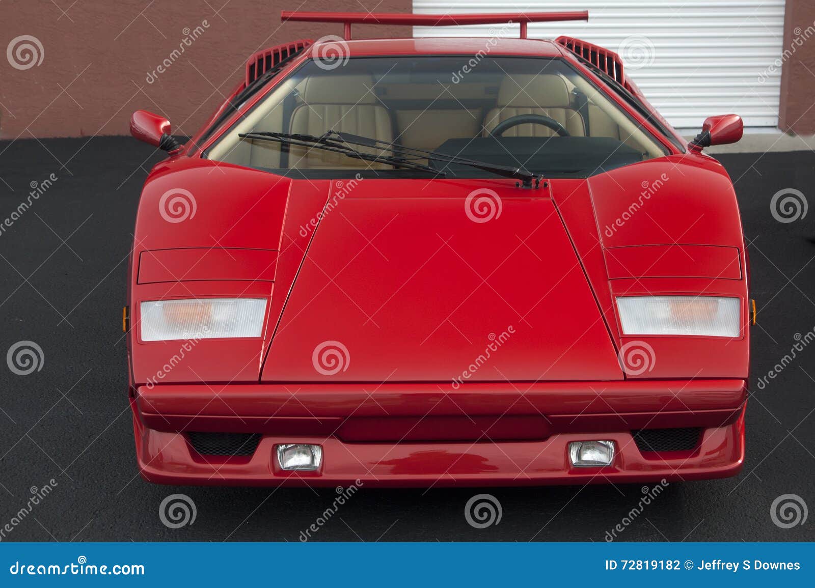 1989 Lamborghini Countach 25th Anniversary Side View Editorial Image ...