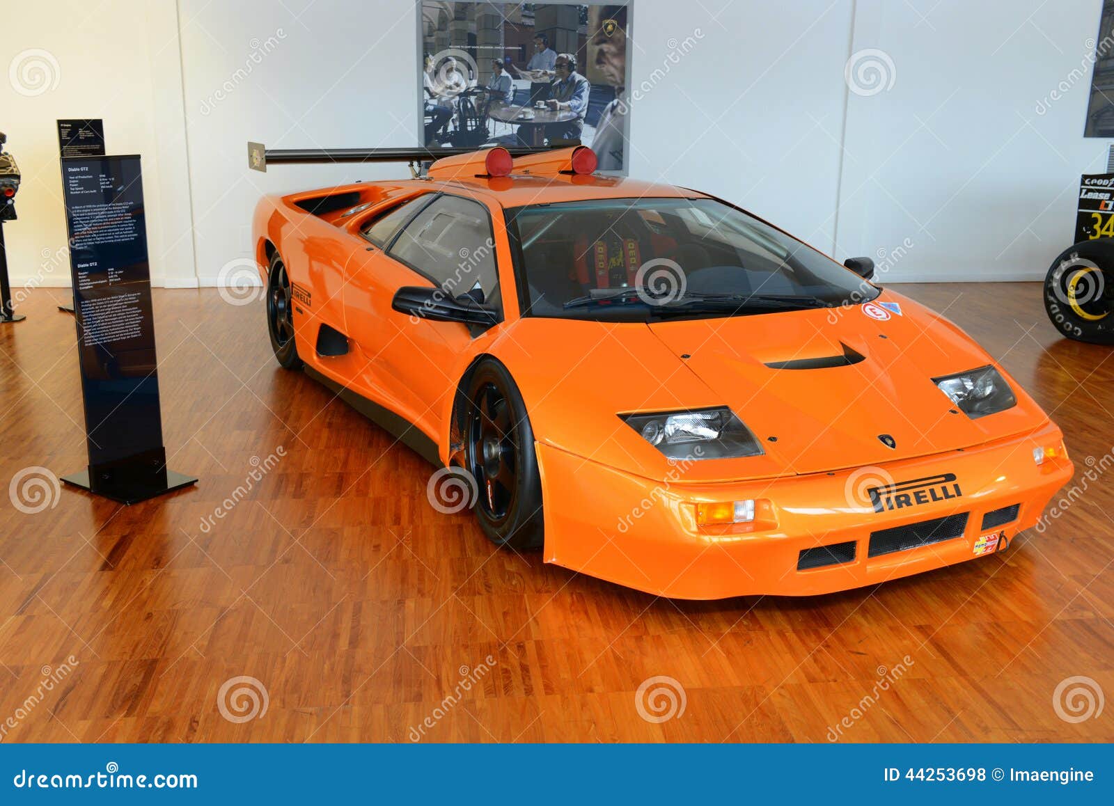 Lamborghini Diablo GT2 photo stock éditorial. Image du coupe - 44253698