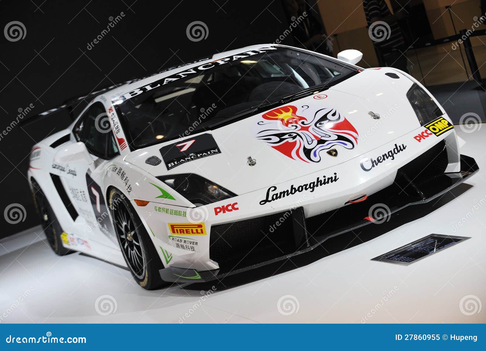 Lamborghini Gallardo Super Trofeo Editorial Image - Image of face ...