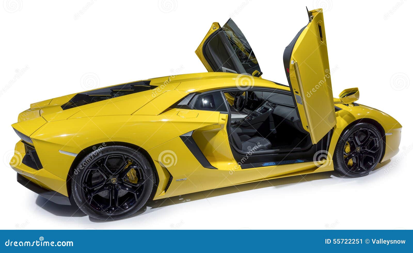 Lamborghini supercar editorial photo. Image of hood, display - 55722251