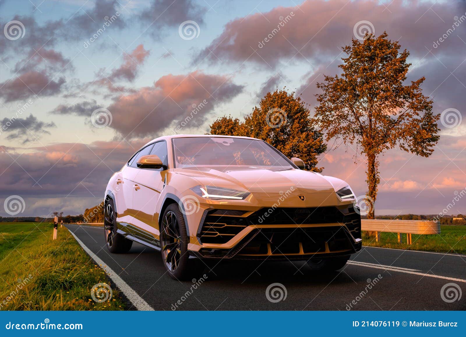 Lamborghini Urus Super SUV on the Road Editorial Stock Image - Image of ...