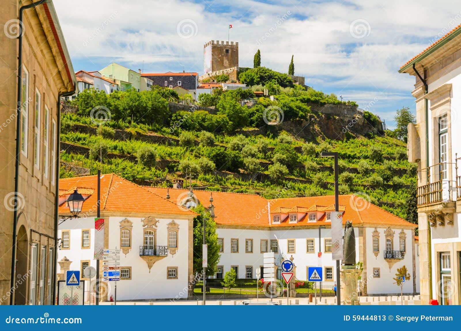 Lamego, Portugal stock image. Image of stairs, house - 59444813