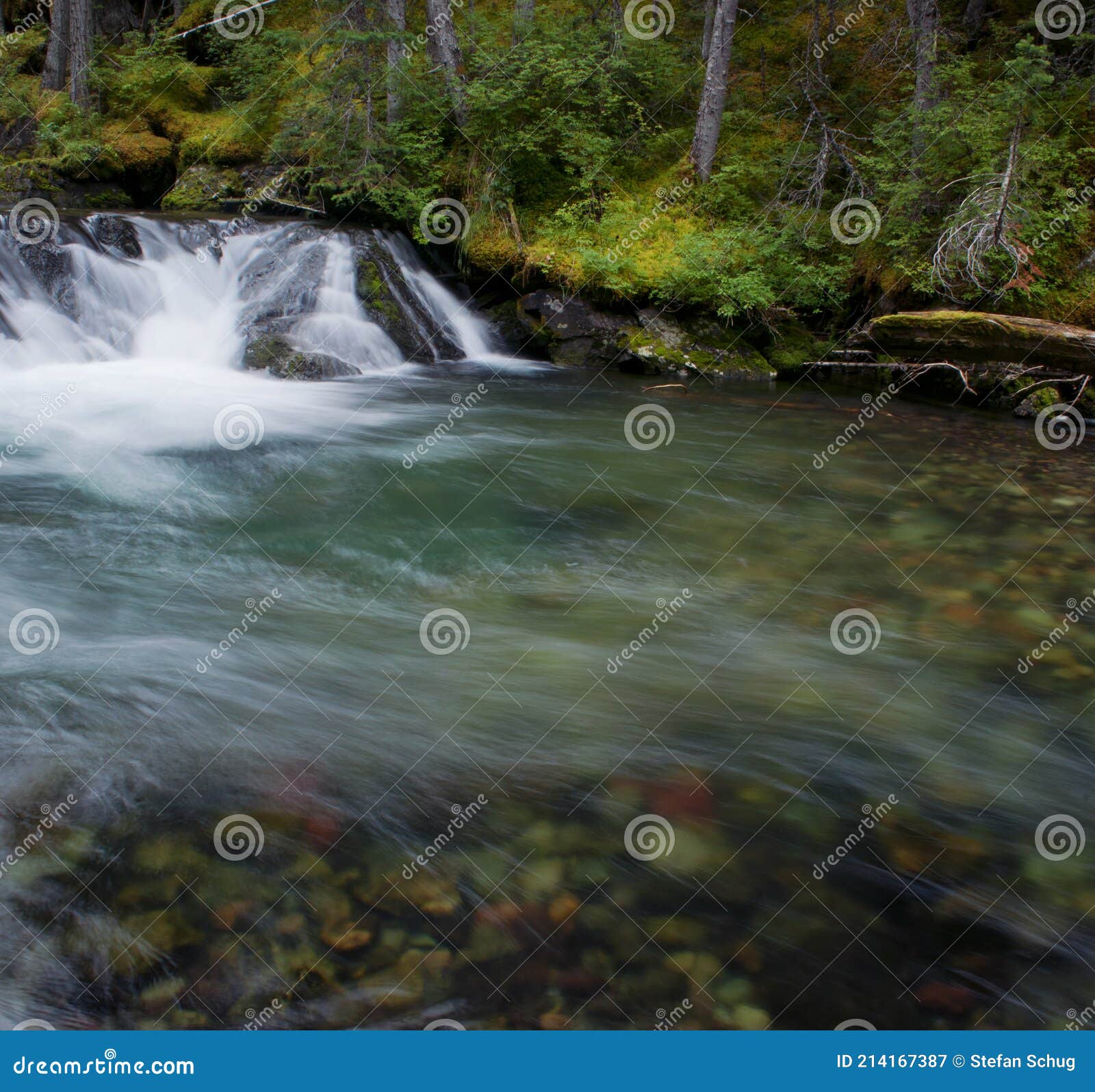 Laminar Flow After The Cascade Royalty-Free Stock Photo | CartoonDealer ...