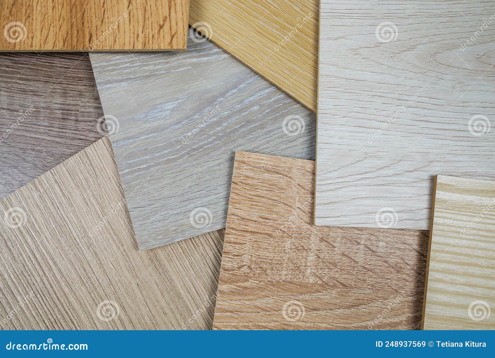 Laminate Background. Samples of Laminate or Parquet with a Pattern and ...