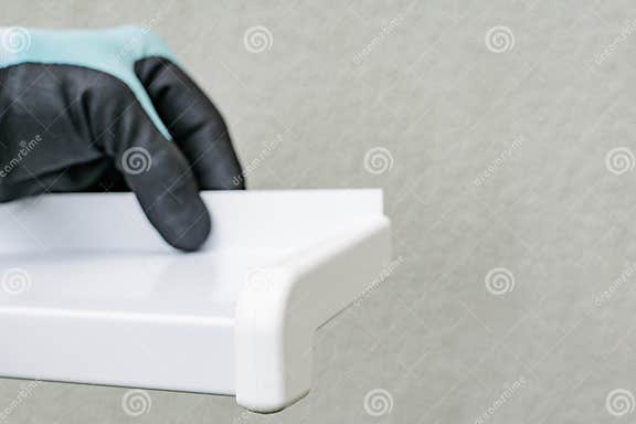 Laminated Metal Tides for Windows Stock Photo - Image of profession ...