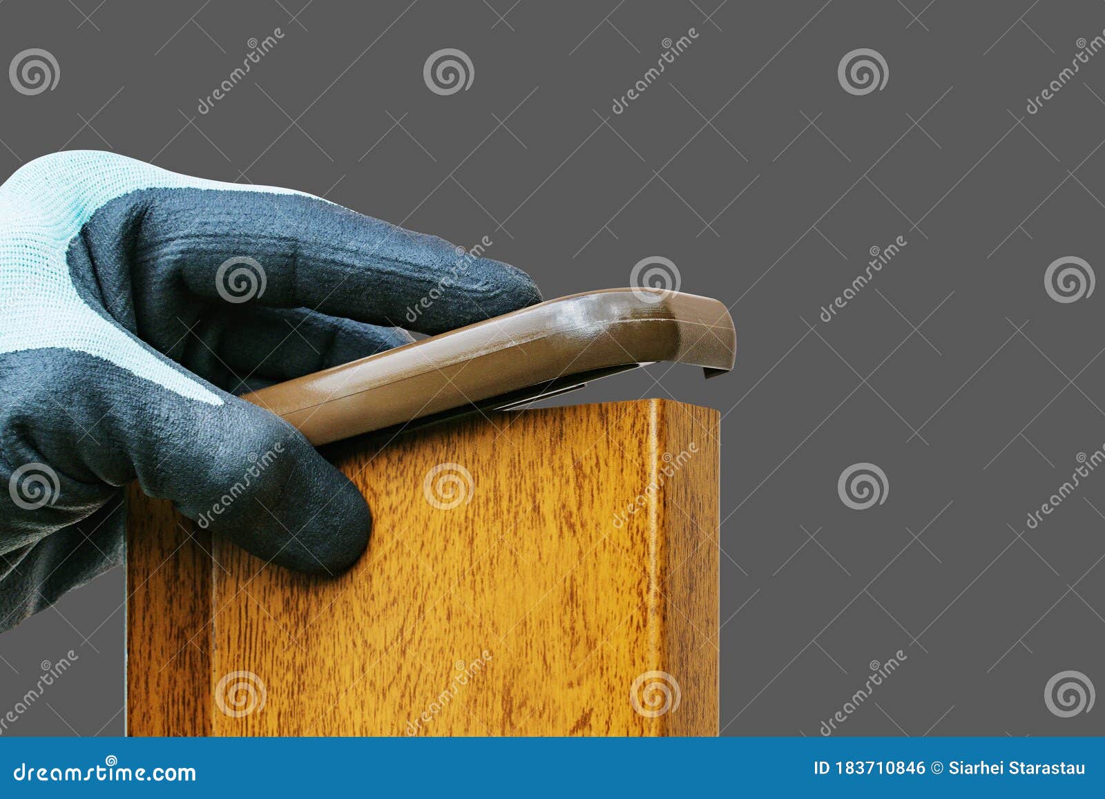 Laminated Metal Tides for Windows Stock Photo - Image of home, skill ...