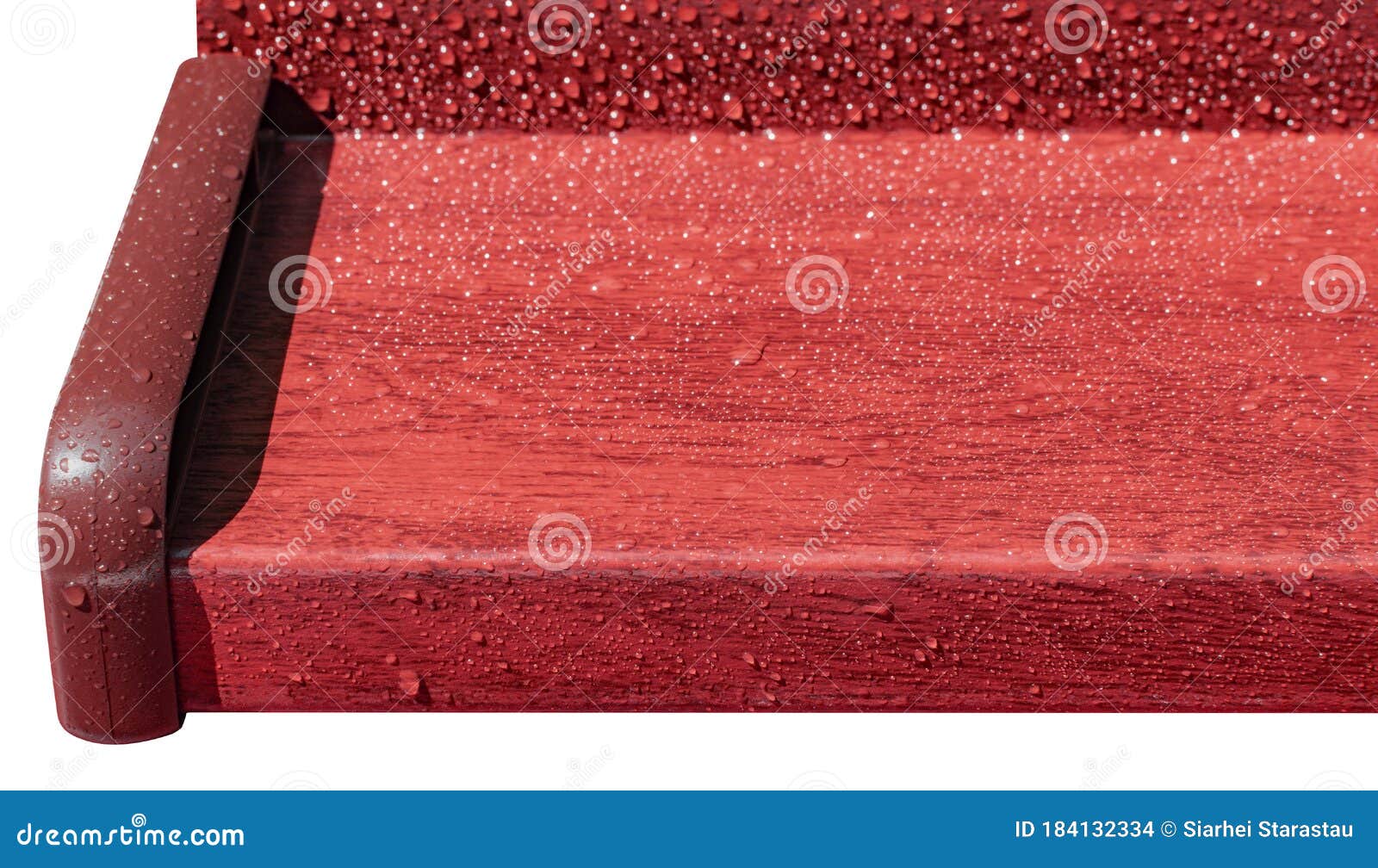 Laminated Metal Tides for Windows Stock Photo - Image of skirting ...