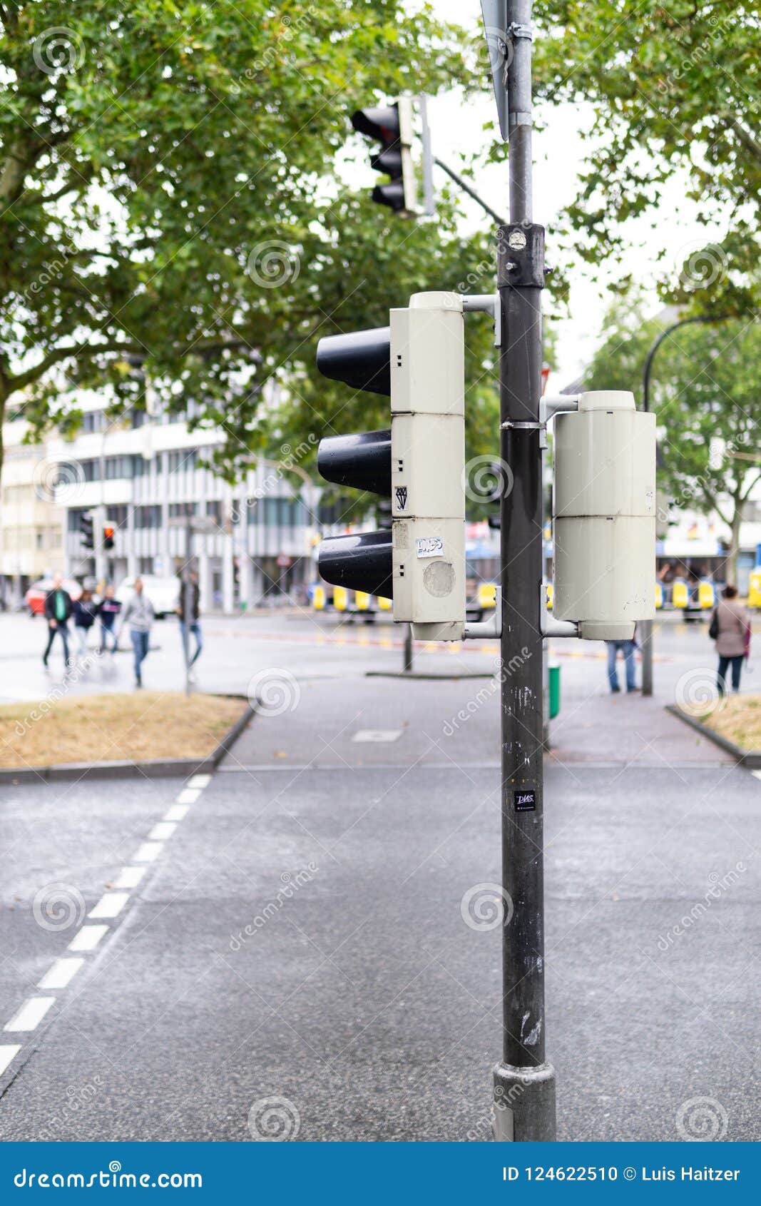German traffic light stock photo. Image of brake, city - 124622510