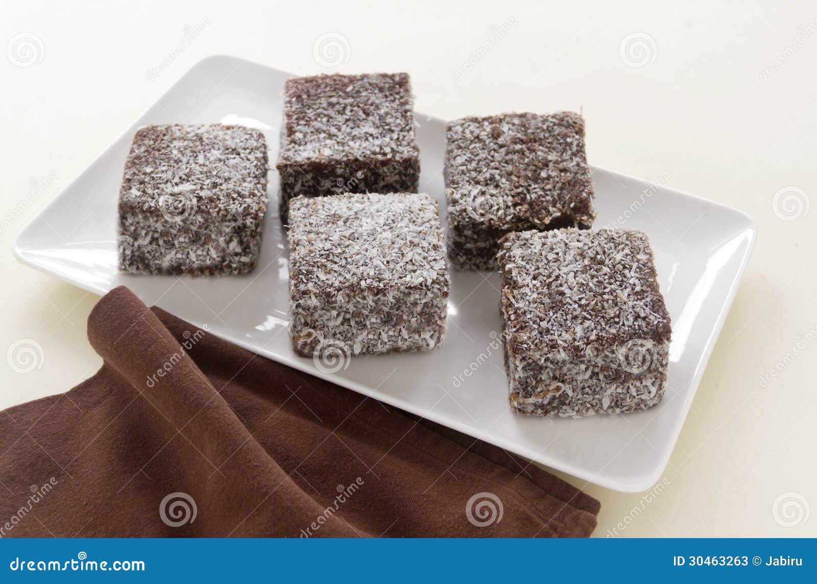 Lamingtons stock image. Image of dessert, food, cubes - 30463263