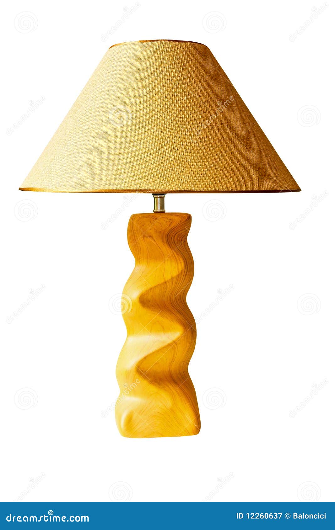Lamp stock image. Image of clipping, light, path, isolated - 12260637