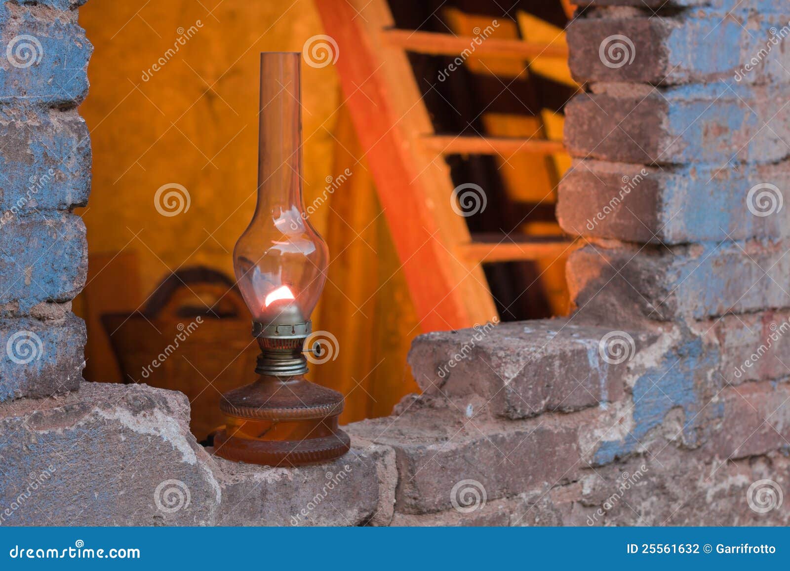Lamp stock photo. Image of outdoors, flammable, farm - 25561632