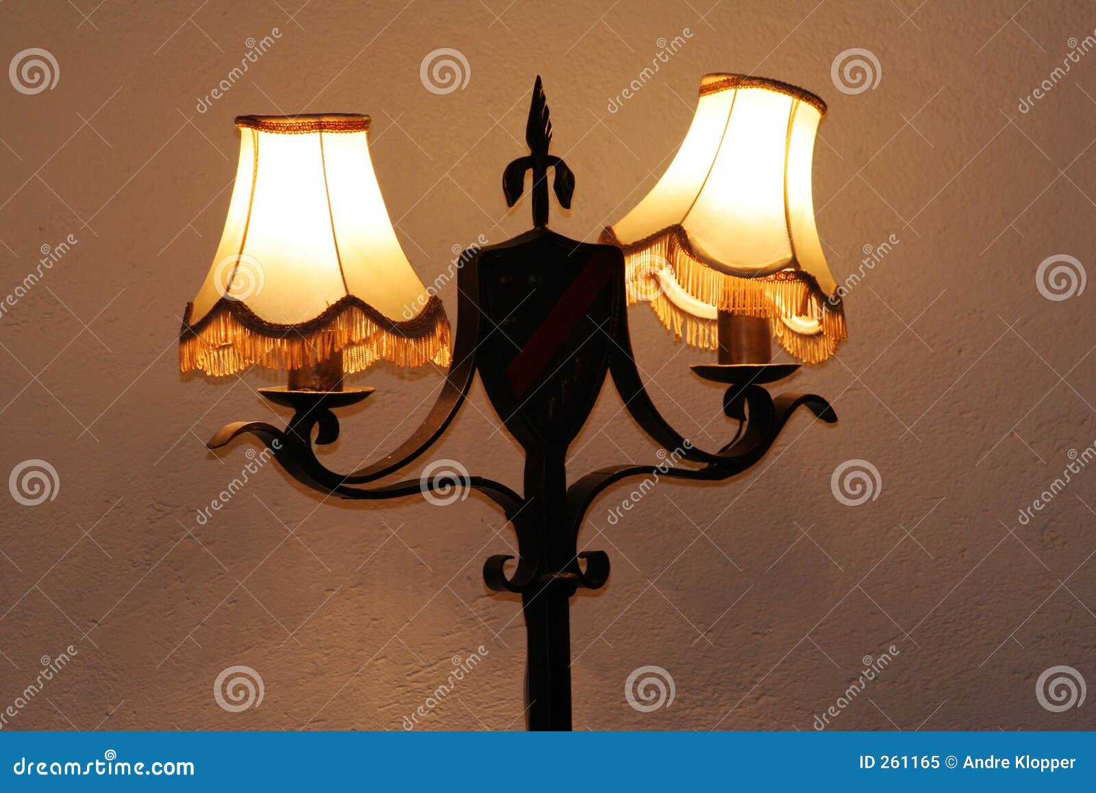 Lamp stock image. Image of shade, shine, bulb, burning - 261165