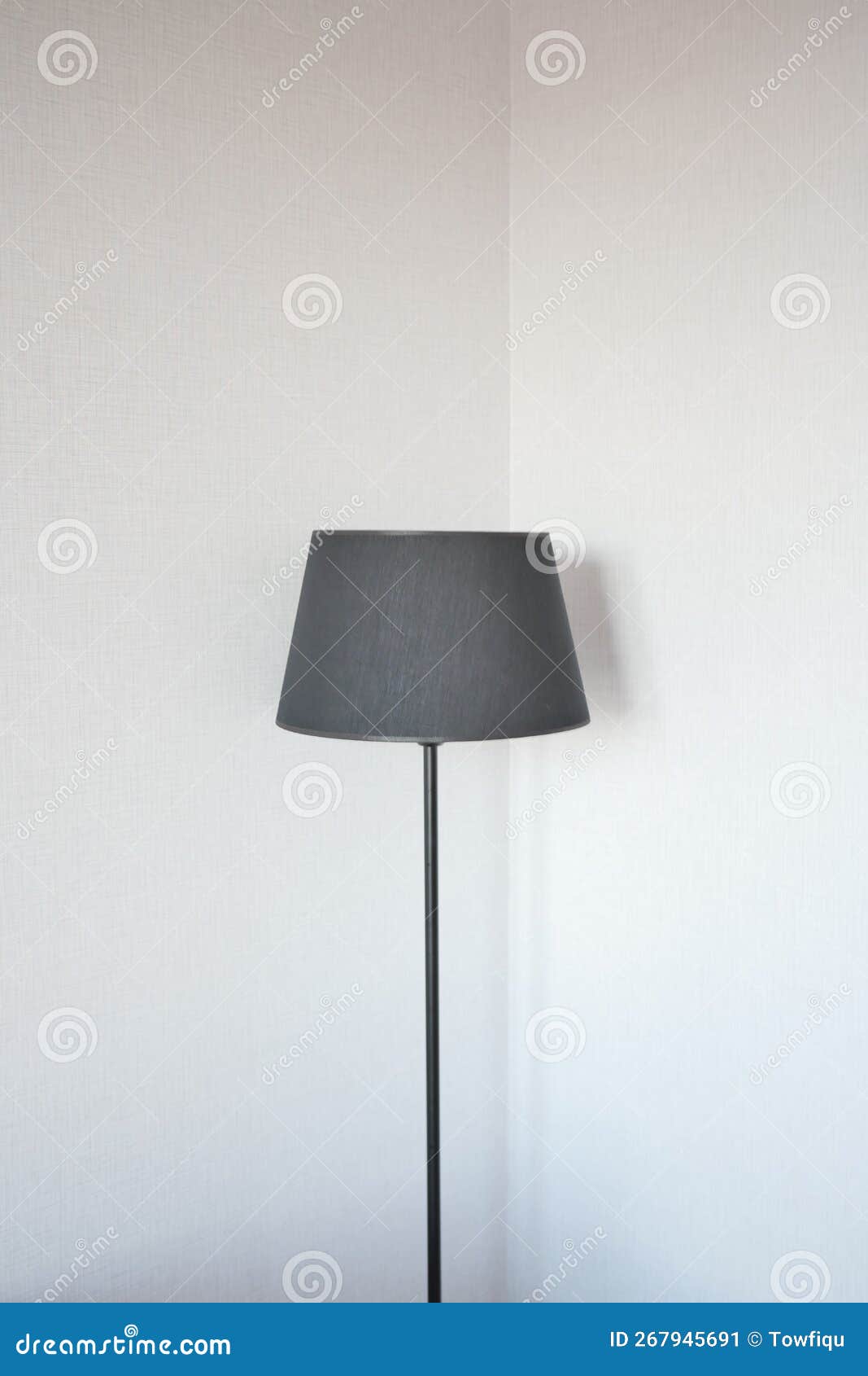 A Lamp Against White Wall at Home Stock Image - Image of office, energy ...