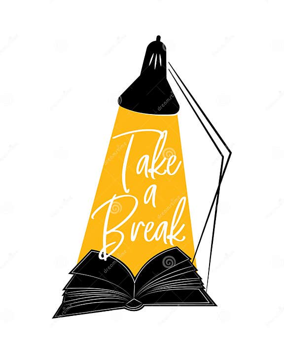 Take a break, vector stock vector. Illustration of artwork - 217853428