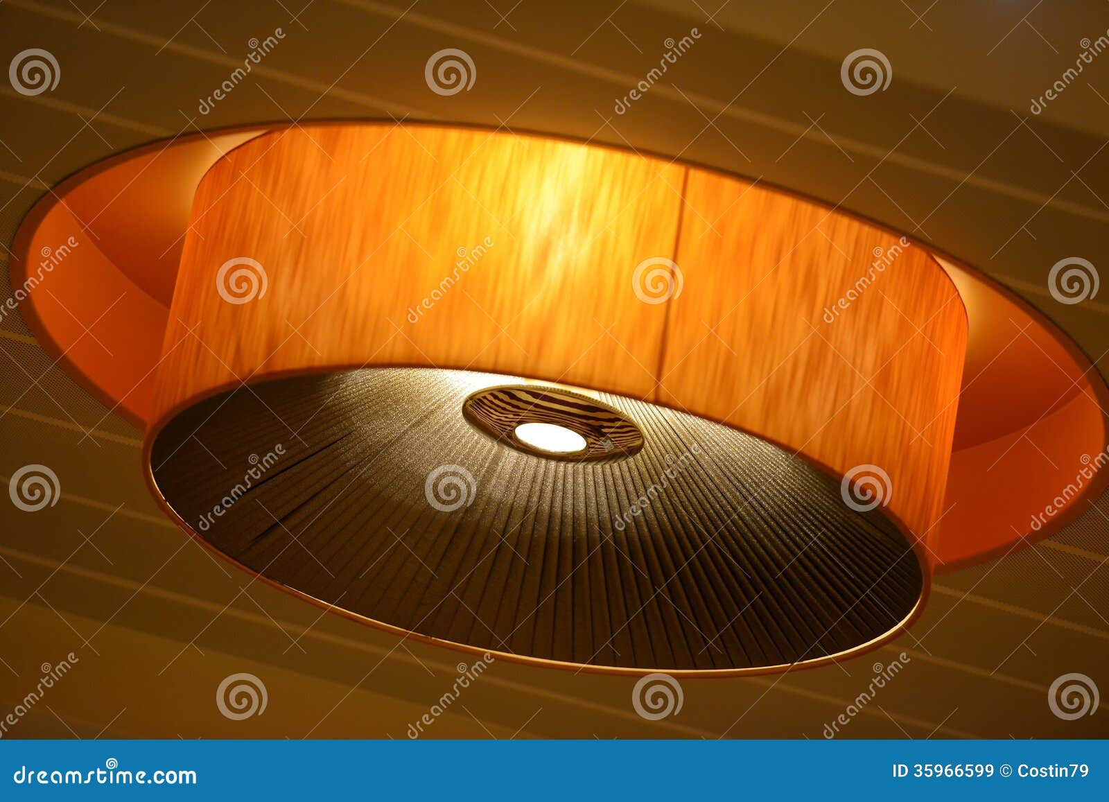 Lamp on the ceiling stock image. Image of color, decor - 35966599
