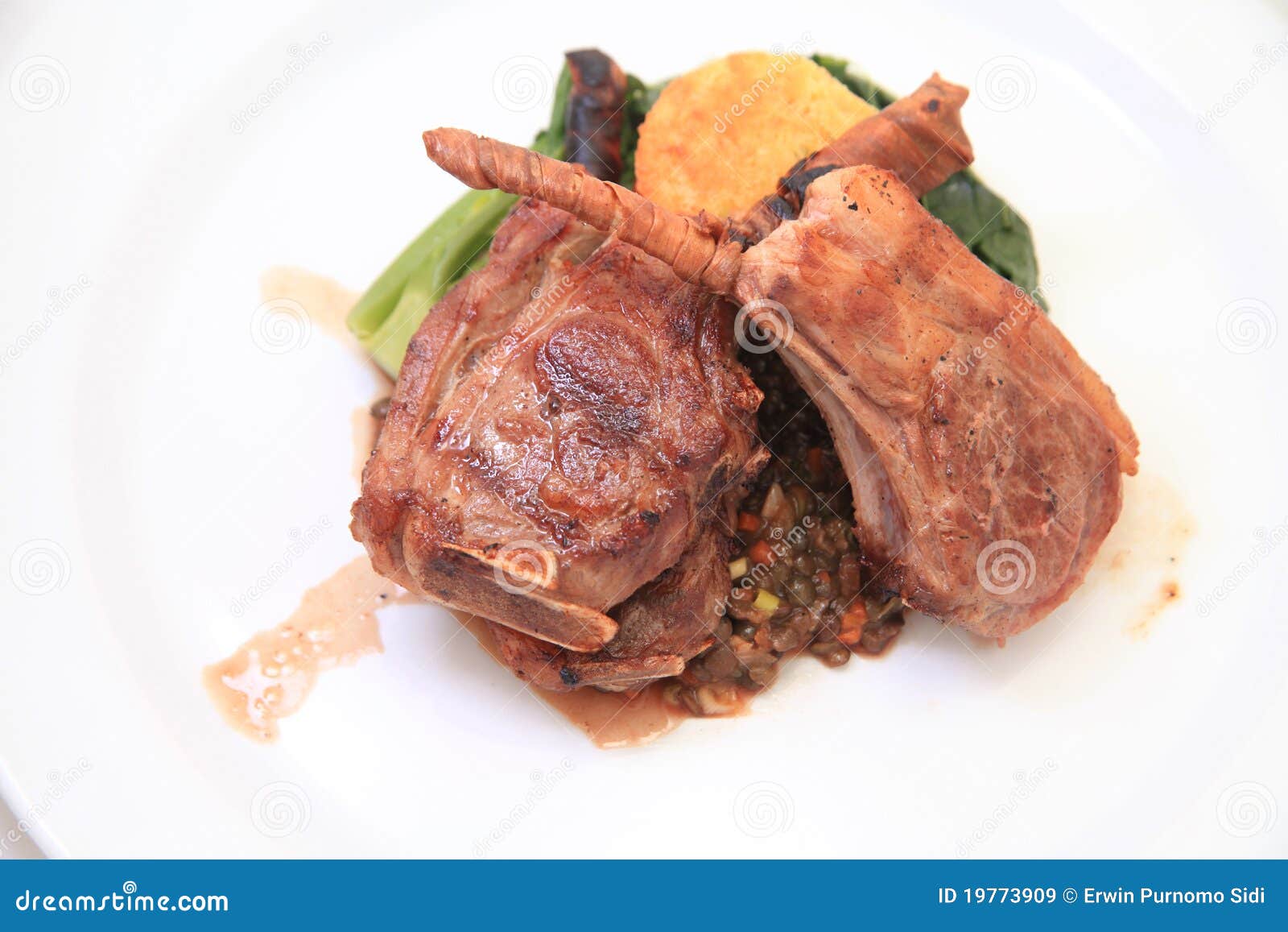 Lamp chop stock image. Image of menu, meat, restaurant - 19773909